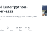Github Orkohunter Python Easter Eggs Curated List Of All The Easter