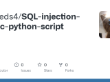 Github Sajeeds4 Sql Injection Basic Python Script