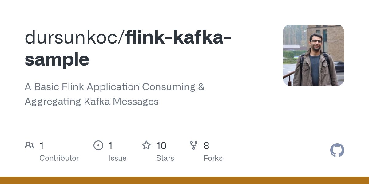 GitHub - dursunkoc/flink-kafka-sample: A Basic Flink Application ...