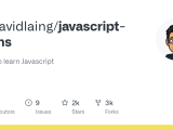 Github Mrdavidlaing Javascript Koans Koans To Learn Javascript