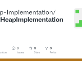 Github Heap Implementation Maxheapimplementation