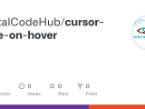 Github Digitalcodehub Cursor Style On Hover