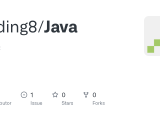 Github Buding8 Java Java相关
