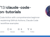Github Az9713 Claude Code Action Tutorials Claude Code Action With