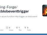 Github Coding Forge Funcblobeventtrigger Create An Azure Function