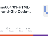 Github Ronnie664 01 Html Css And Git Code Refactor