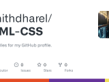 Github Zenithdharel Html Css Config Files For My Github Profile