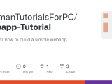 Github Germantutorialsforpc Webapp Tutorial A Tutorial How To Build