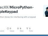 Github Perfecxx Micropython Simplekeypad Micropython Library For