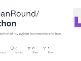 Github Cleanround Python The Collection Of My Python Homeworks And Labs
