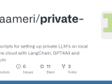 Github Smaameri Private Llm Python Scripts For Setting Up Private