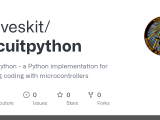 Github Proveskit Circuitpython Circuitpython A Python
