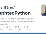 Github Haraldev Graphtecpython Python Script For Reading Values From