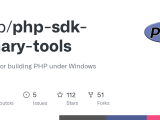Github Php Php Sdk Binary Tools Tool Kit For Building Php Under Windows
