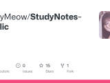 Github Unitymeow Studynotes Public
