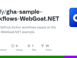 Github Fortify Gha Sample Workflows Webgoat Net Sample Github Action