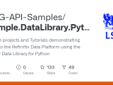 Example Datalibrary Python Tutorials 1 Access Ld Lib Python Tutorial 9