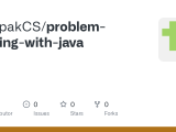 Github Roopakcs Problem Solving With Java