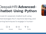 Github Iamdeepakhr Advanced Ai Chatbot Using Python An Advanced Ai