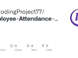 Github Mycodingproject77 Employee Attendance System Java Source Code
