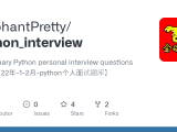 Github Elephantpretty Python Interview 22 January Python Personal