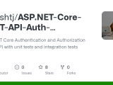 Github Sanishtj Asp Net Core Rest Api Auth Microservice Asp Net Core