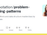 Github Dotnotation Problem Solving Patterns Js Algorithms And Data