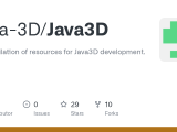 Github Java 3d Java3d A Compilation Of Resources For Java3d Development