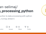 Github Ledian Selimaj Data Processing Python A Introduction To Data
