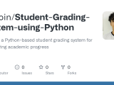 Github Sasioin Student Grading System Using Python Created A Python