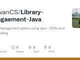 Github Bhuvancs Library Mangaement Java Library Management System