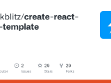 Github Stackblitz Create React App Template