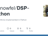 Github Arifnowfel Dsp Python All Algorithms Implemented In Python