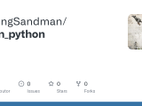 Github Codingsandman Learn Python