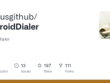 Github Geniusgithub Androiddialer Google Dialer
