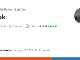 Ok By Mahfudinkerja Pull Request 6 Candra Git Python Selenium Github