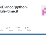 Github Codeblanco Python Module Time It