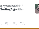 Github Seunghyeonlee9661 Javasortingalgorithm