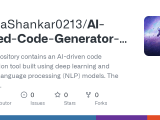 Github Gunashankar0213 Ai Based Code Generator Java Python This