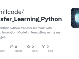 Github Danhillcode Transfer Learning Python Implementing Python