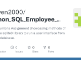 Github Draven2000 Python Sql Employee Management System Code Cumbria