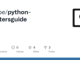 Github Pxcbe Python Startersguide