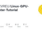 Github Crcvreu Linux Gpu Cluster Tutorial