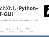 Github Machxnu Python Fft Gui Easily Get The Fft Of A Signal Sampled