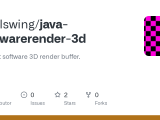 Github Steelswing Java Softwarerender 3d Java Awt Software 3d Render