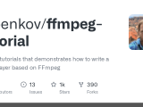 Github Mpenkov Ffmpeg Tutorial A Set Of Tutorials That Demonstrates