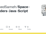 Github Ahmed5ameh Space Invaders Java Script