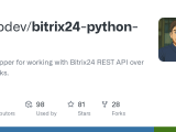 Github Akopdev Bitrix24 Python Rest Api Wrapper For Working With