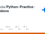 Github Edyoda Python Practice Problems