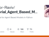 Github Limor Raviv Tutorial Agent Based Models A Tutorial For Agent